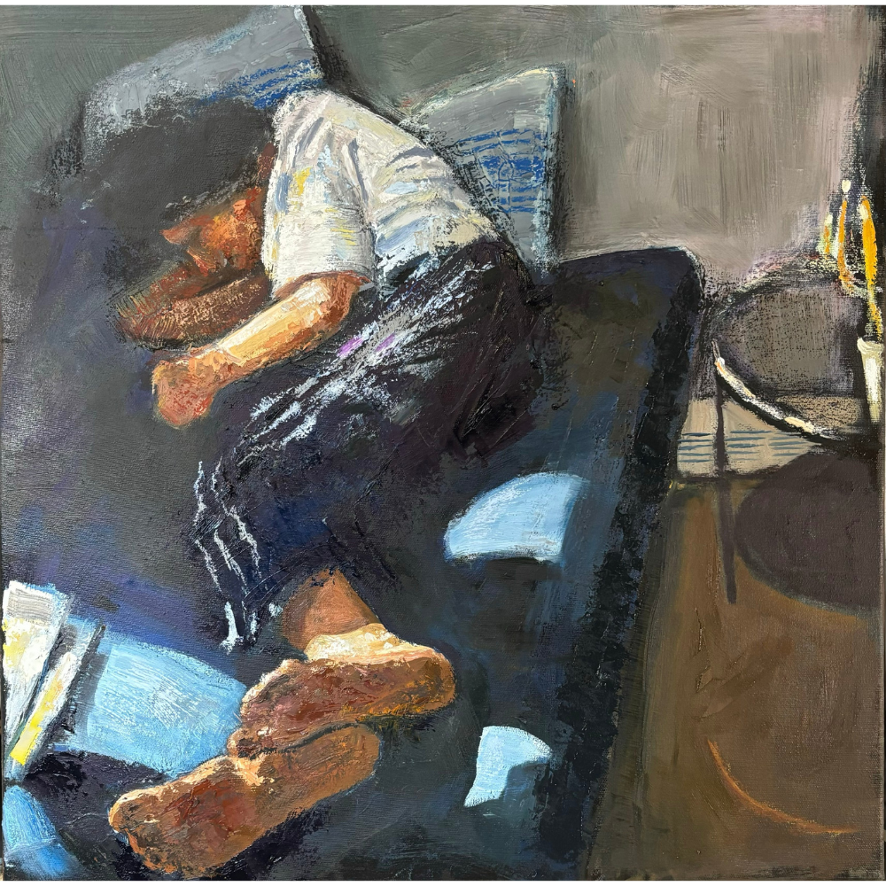 Sam Kimball - Braeden Reclining | Newburyport Art Association
